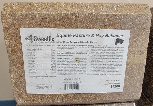 Equine Pasture & Hay Balancer - Fehrway Feeds & Livestock Equipment